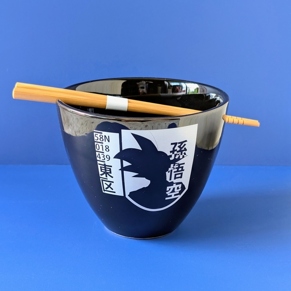 dragon ball z | Dining | Dragon Ball Z Goku Black Ceramic Ramen Bowl ...